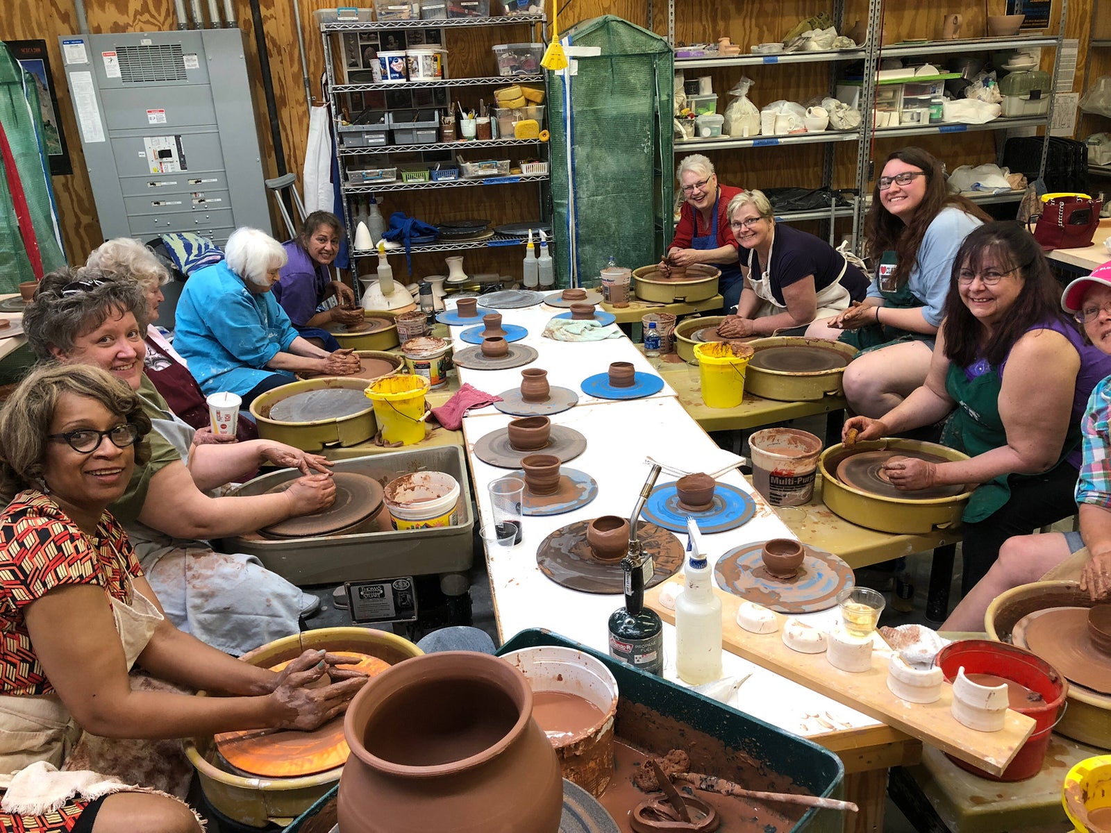 Sample Pottery Class